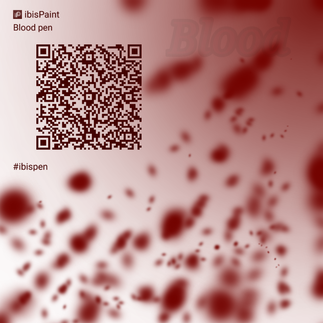 Blood pen🩸 - ibisPaint