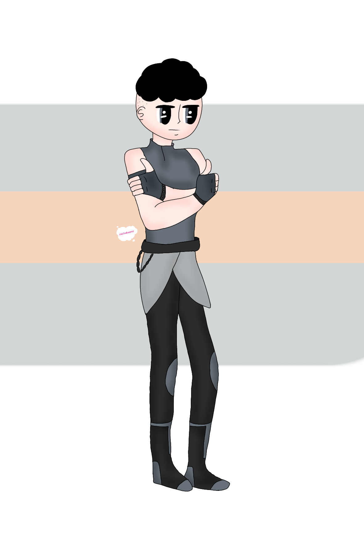 drew Black moda 1 - ibisPaint