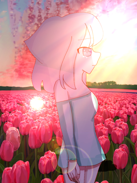 Sadness under the light - ibisPaint