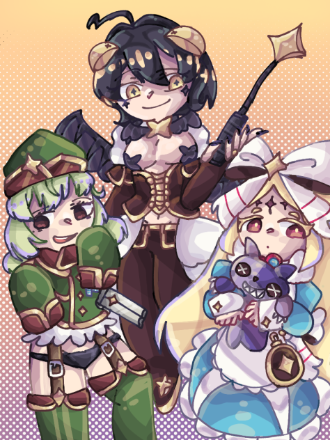 magical girls - ibisPaint