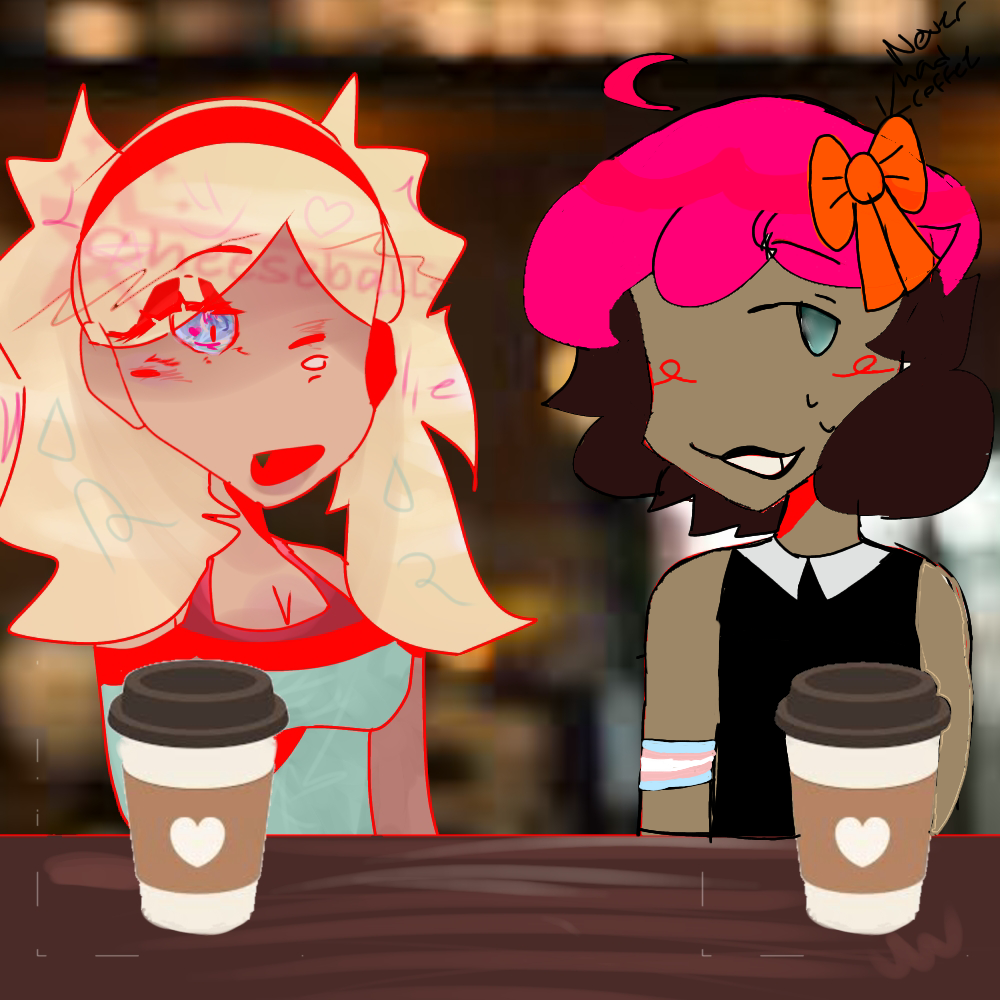 Cafe collab - ibisPaint