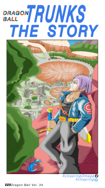 Dragon Ball Redraw Trunks The Story - ibisPaint