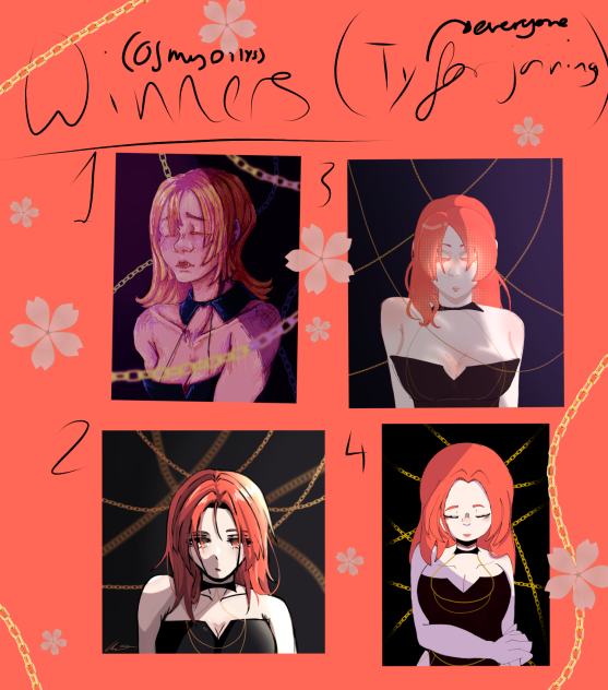 Winners of my DTIYS - ibisPaint