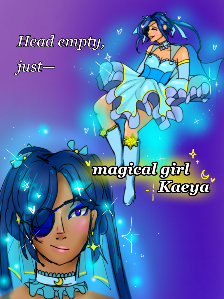 magical girl Kaeya 8D - ibisPaint
