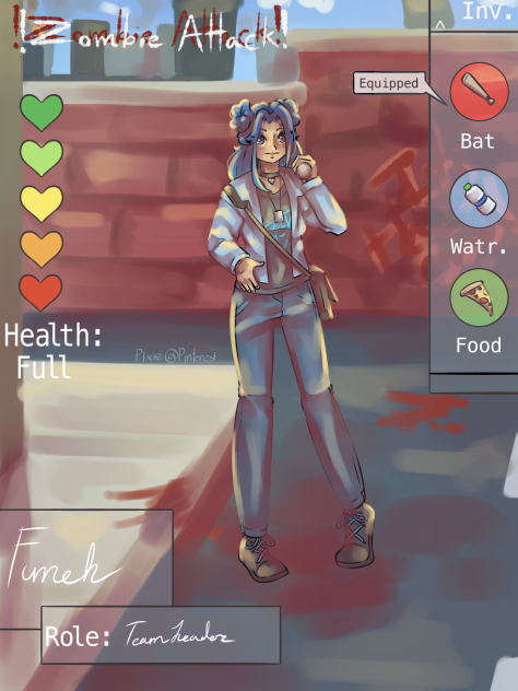 ItsFunneh Zombie AU - ibisPaint