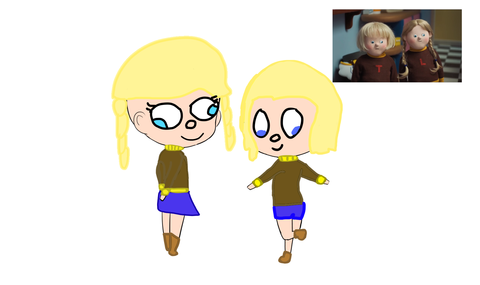 Lily and Todney from the dhmis series - ibisPaint