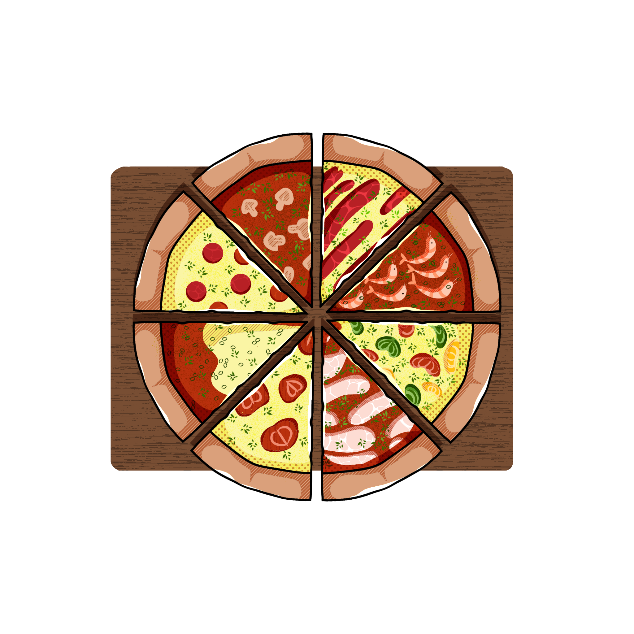 Pizza - ibisPaint