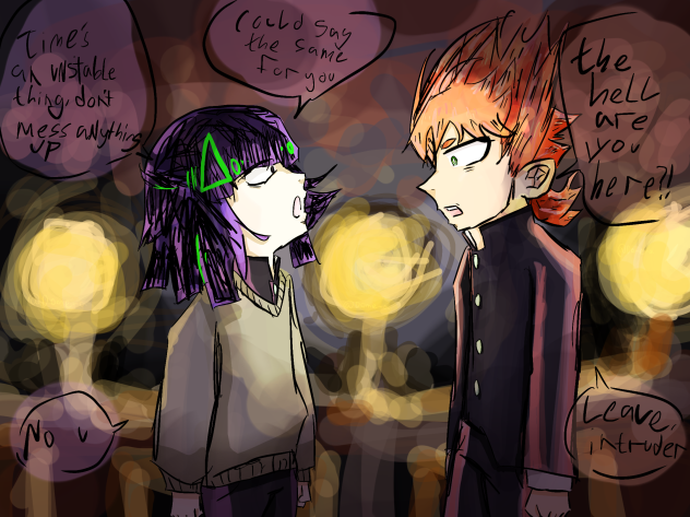 Joey meets Cambert - ibisPaint