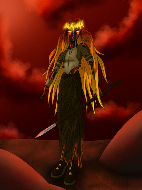 Fire Goddess - ibisPaint