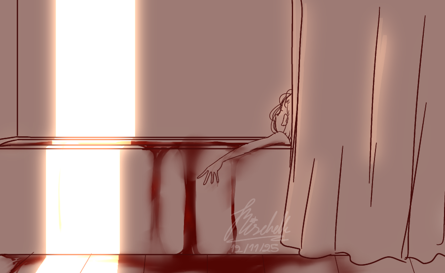 bath full of blood🩸 - ibisPaint