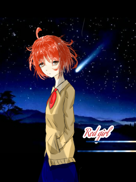 Red girl - ibisPaint