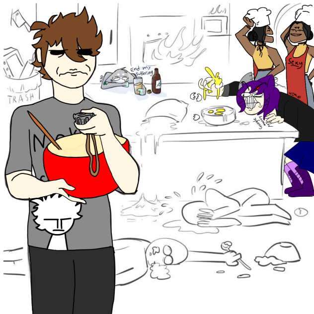 Cooking collab 💀💅🏼 - ibisPaint