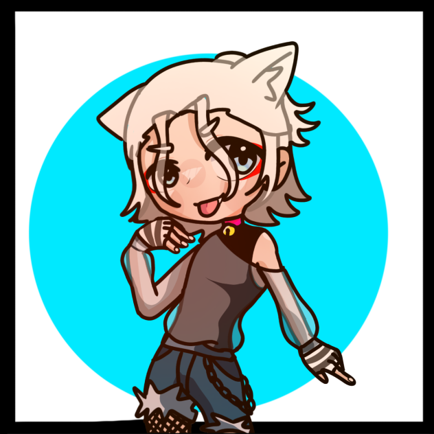 white fox again - ibisPaint