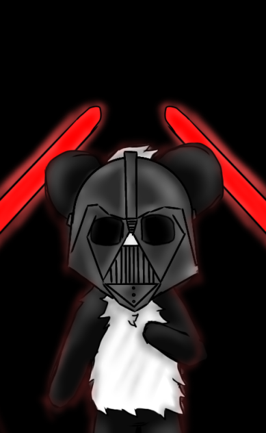 Darth Panda - ibisPaint