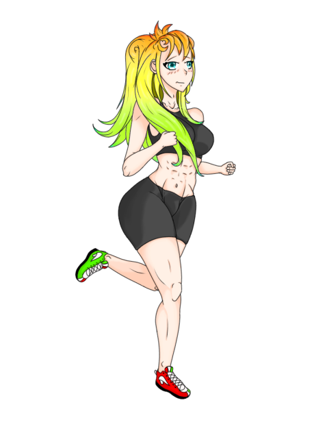 thicc runner - ibisPaint