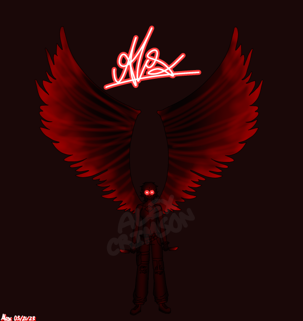 my skeliSMP oc Alex - ibisPaint