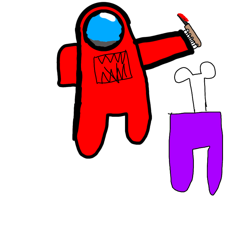 amungus eu melhorei ou náo - ibisPaint