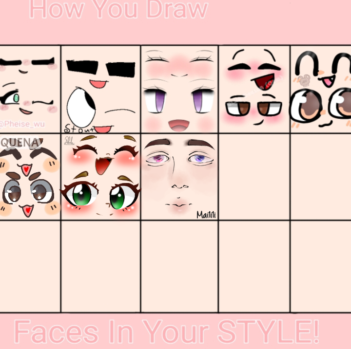 Faces Collab - ibisPaint