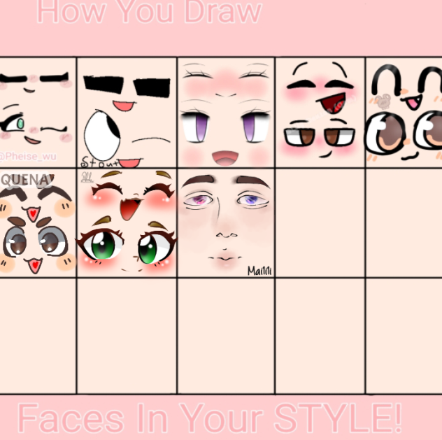 Faces Collab - ibisPaint