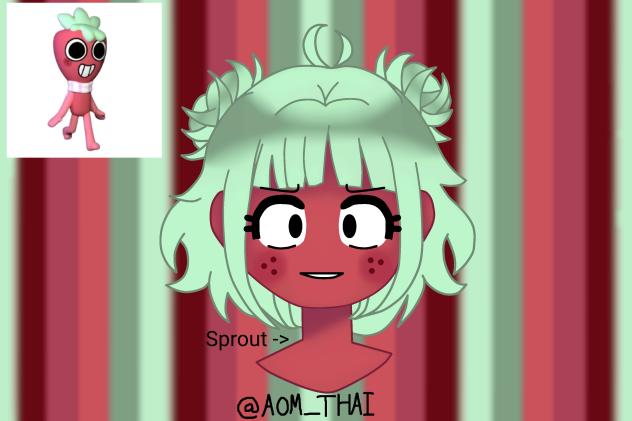 Sprout X woman - ibisPaint