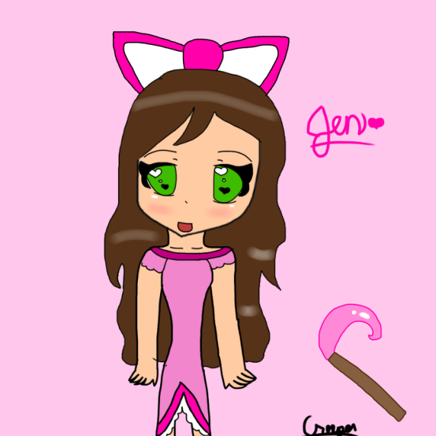 GamingwithJen Fanart #2 - ibisPaint