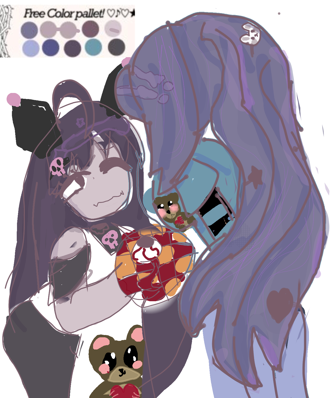 Fencer and Julia!!! - ibisPaint