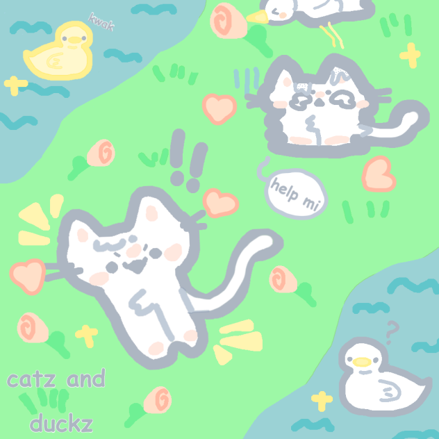 catz and duckz - ibisPaint