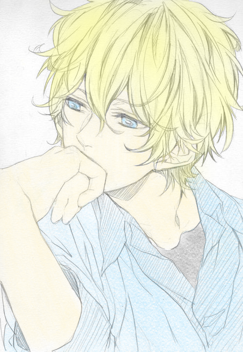 Absorbed in silent thoughts - ibisPaint