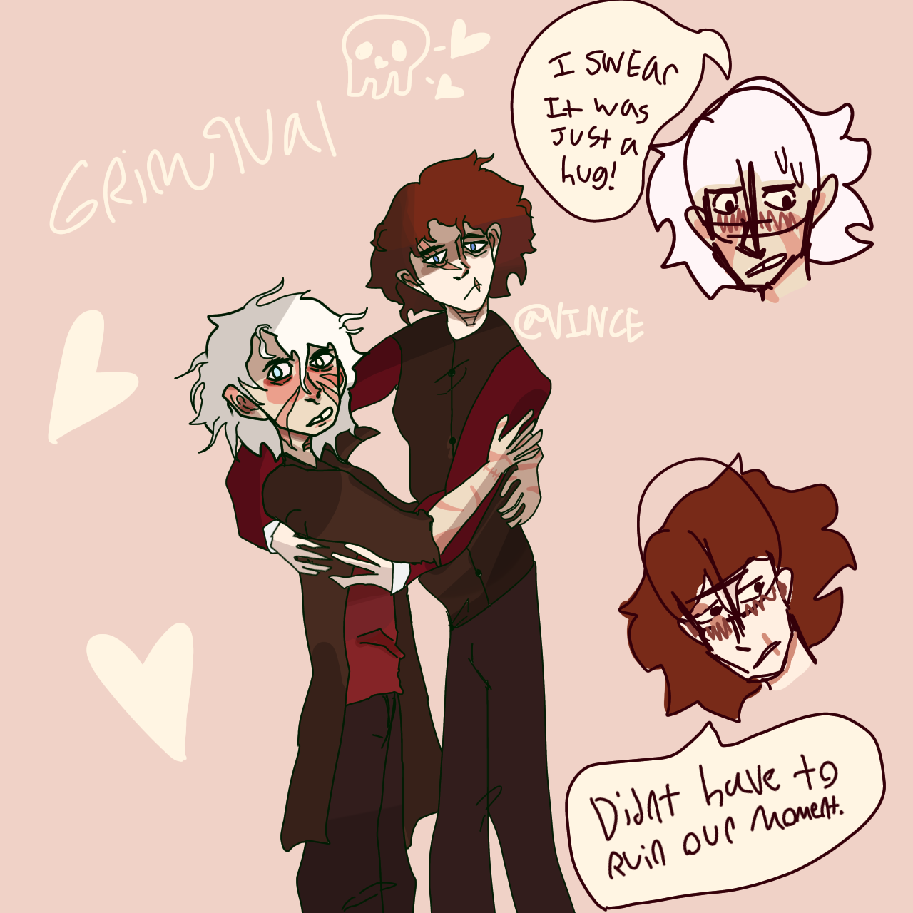 OH NO THEYVE BEEN SPOTTED - ibisPaint