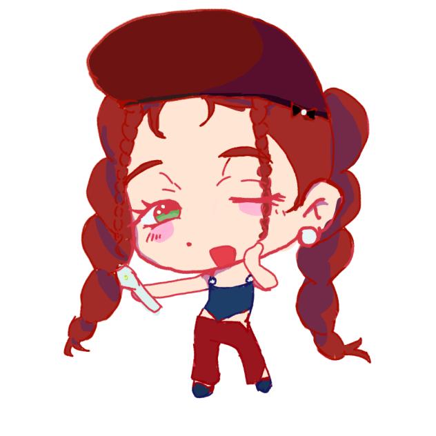 TOP 3 GIRL CHIBI - ALSNT - ibisPaint