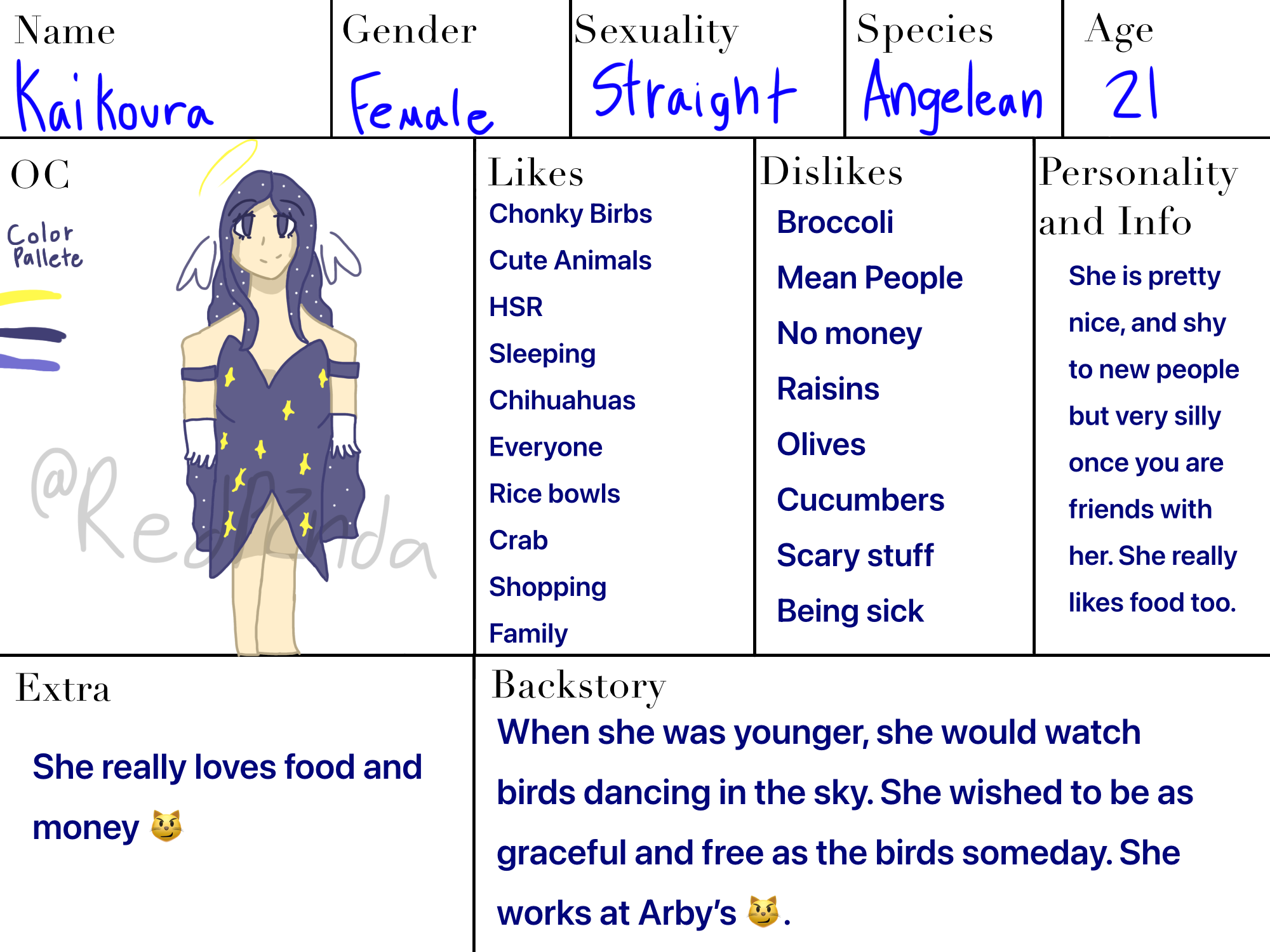 Character Sheet!! - ibisPaint