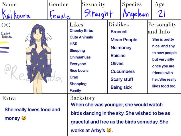 Character Sheet!! - ibisPaint