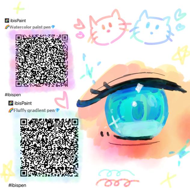 🌈Lovely pen set💎 - ibisPaint