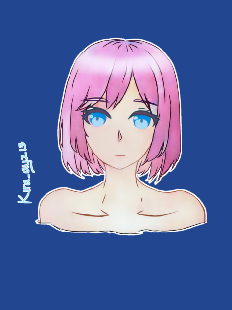 Liliana, try auto color ibispaint x - ibisPaint