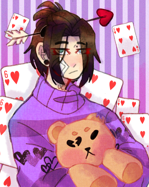 Xavier on valentine's day #2 - ibisPaint
