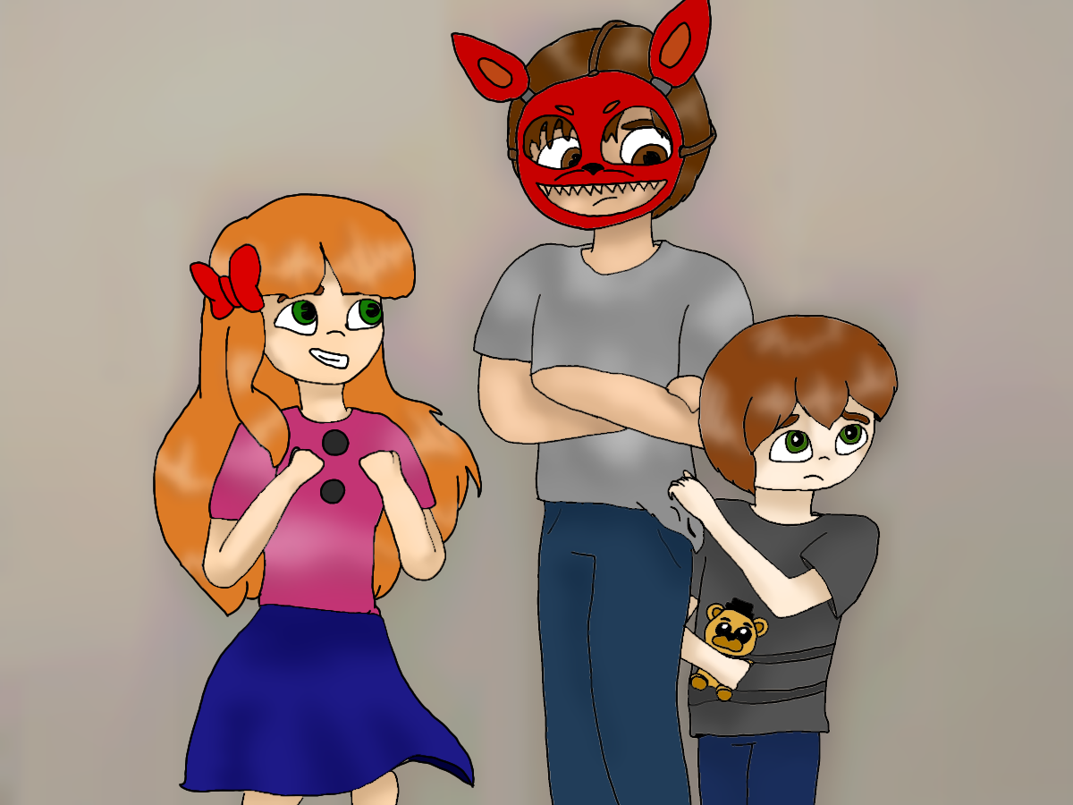 Past Afton Kids Fnaf - ibisPaint