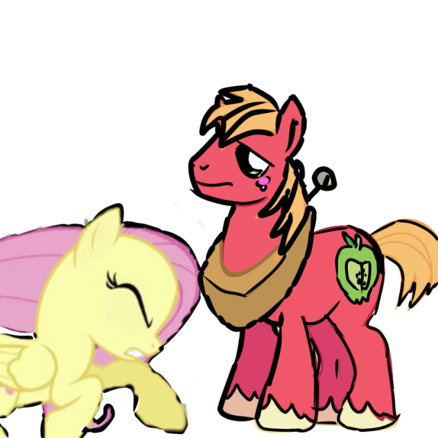 Ship Big Mac and Fluttershy - ibisPaint