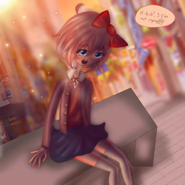 I’m not crying ( ‿ ） - ibisPaint