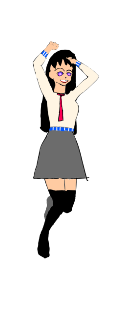 high school girl - ibisPaint