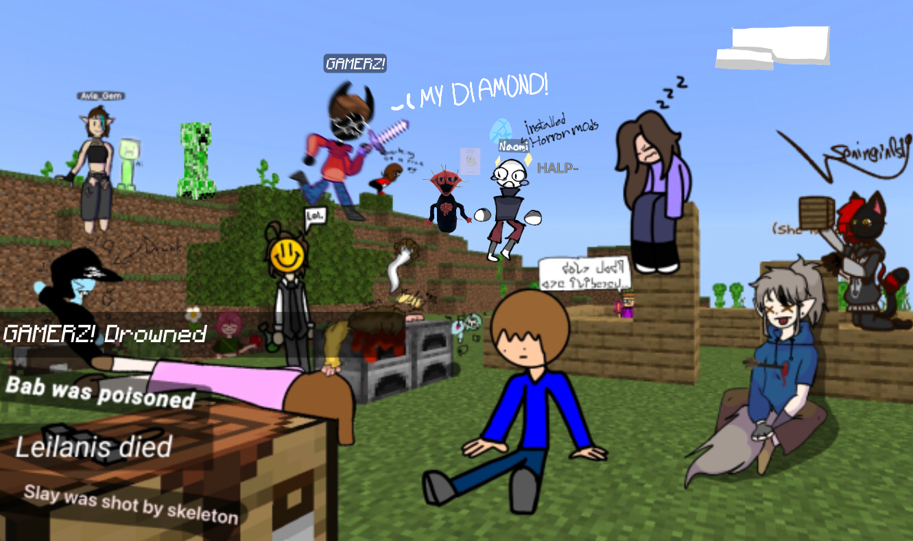 MINECRAFT MEHHEHE - ibisPaint