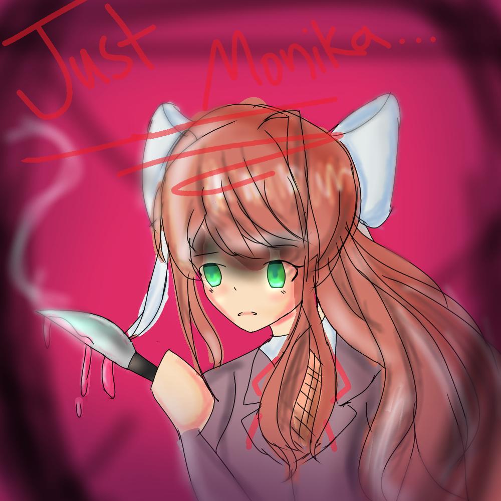 Speedpaint (monika) - ibisPaint