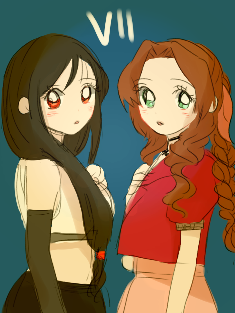 FF Vll wヒロイン - ibisPaint