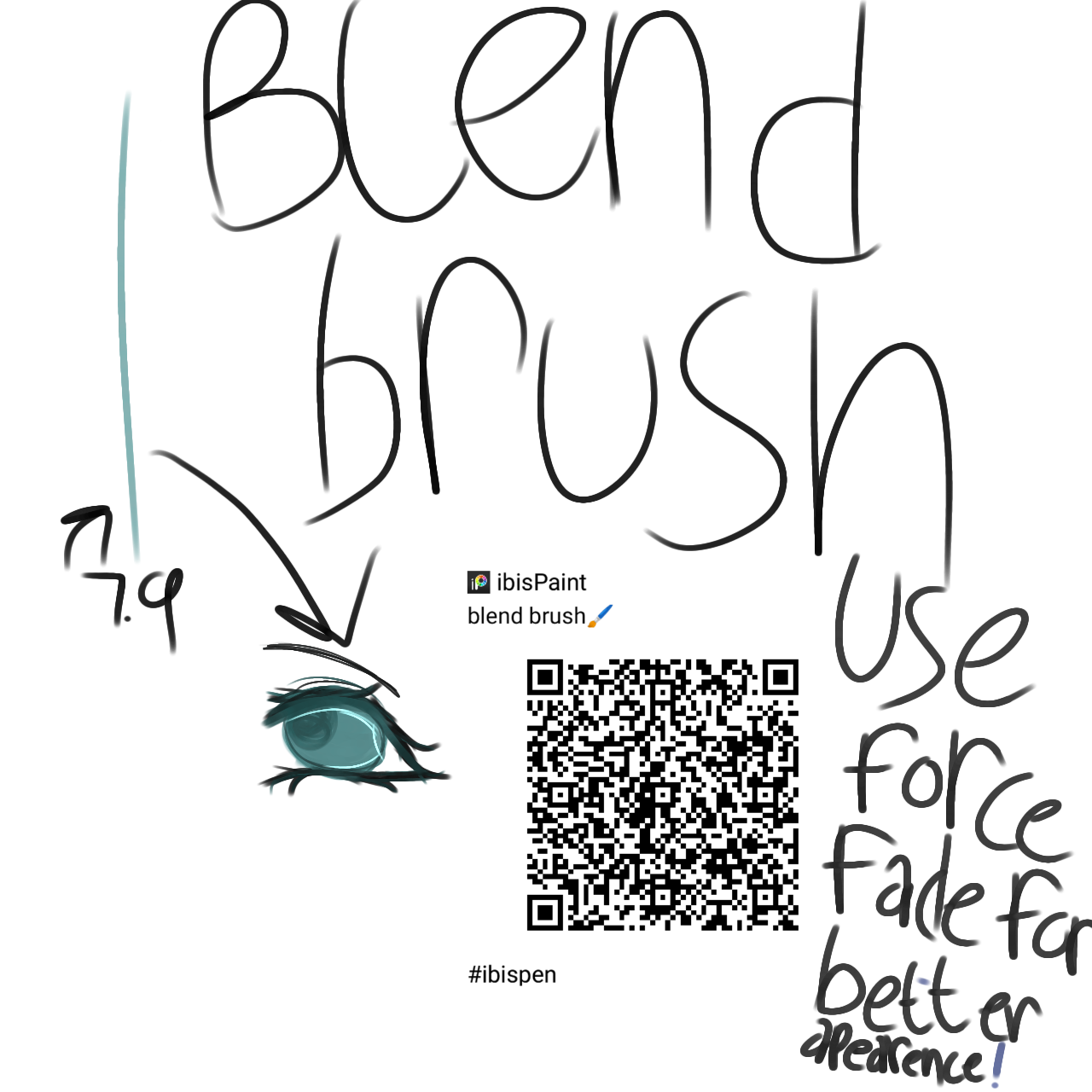 Blending brush - ibisPaint
