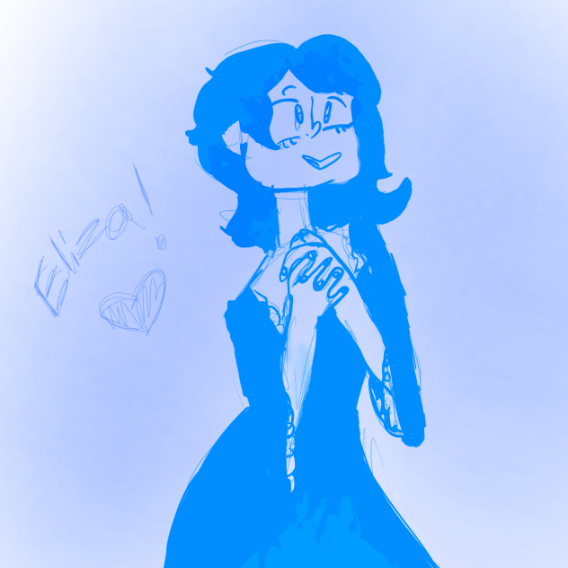 Eliza {[[. Hamilton Speedpaint - ibisPaint