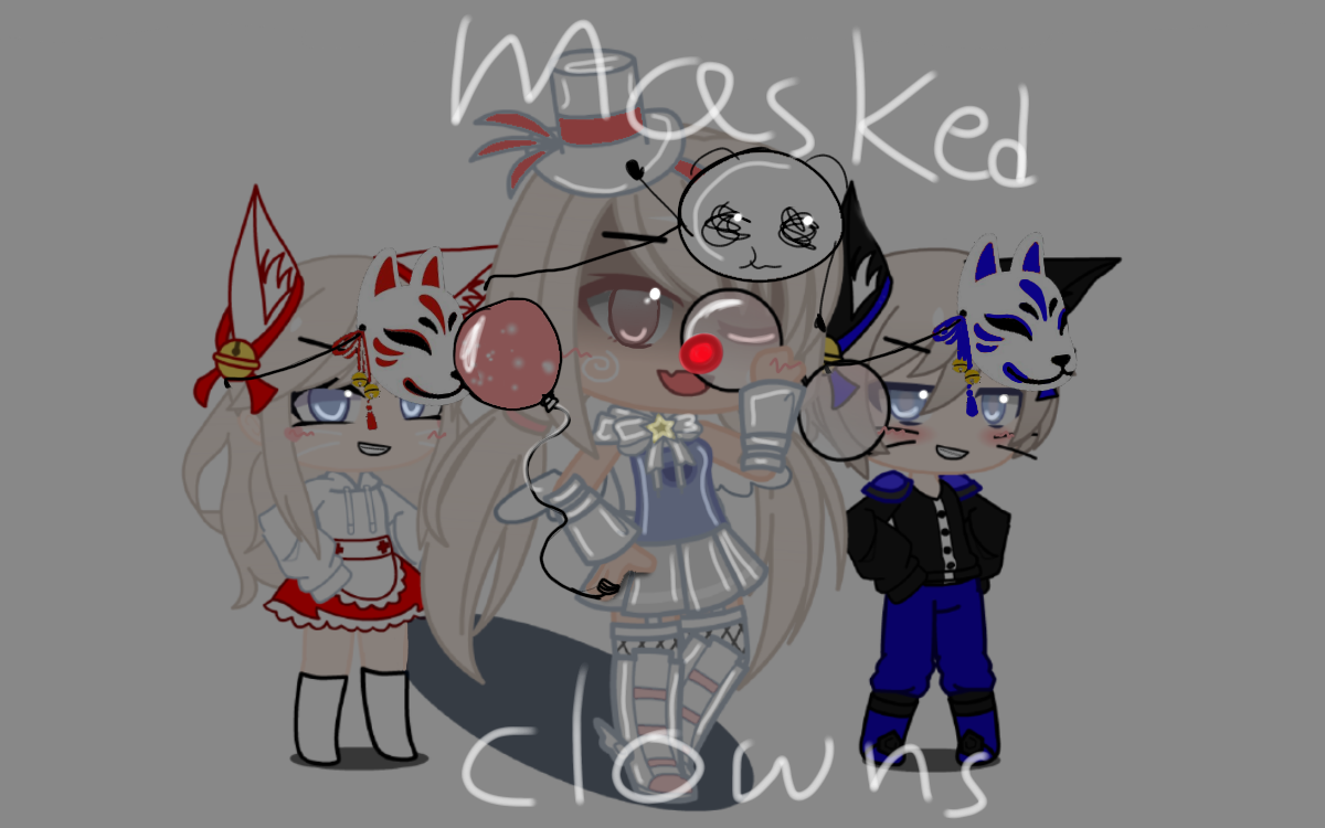 ''Masked clowns'' - ibisPaint