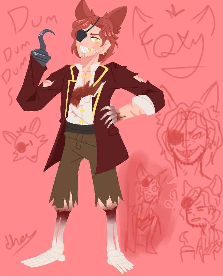 Foxy (human ver.) - ibisPaint