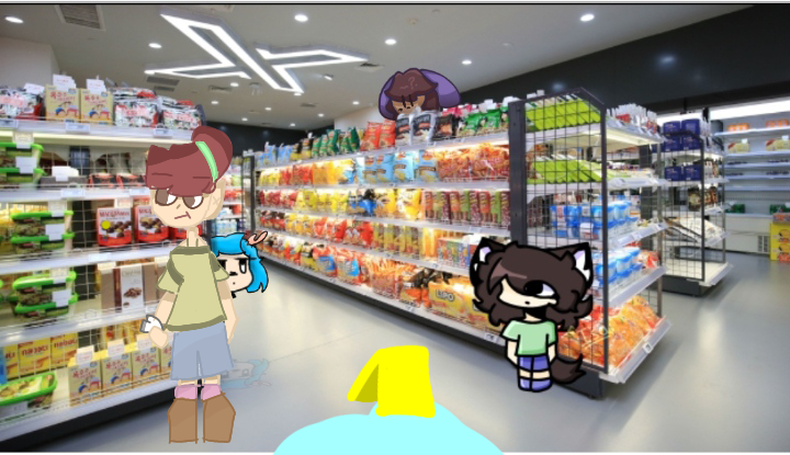 grocery store Collab - ibisPaint