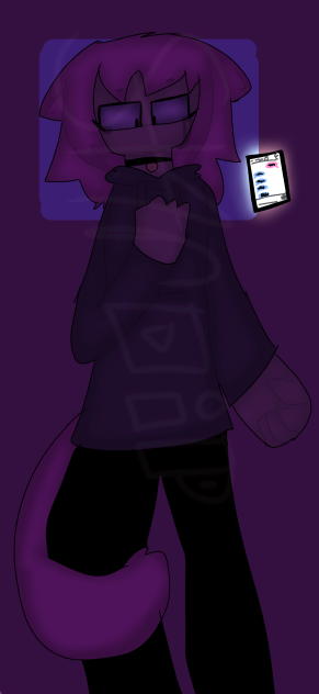 Sad kitty - ibisPaint