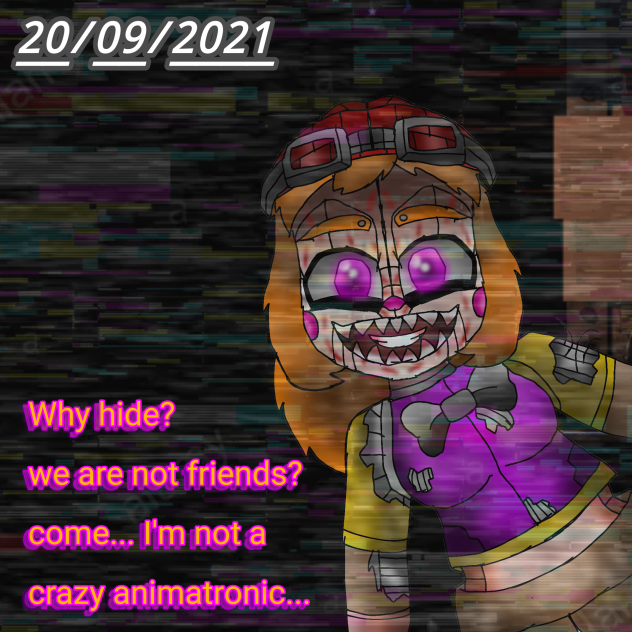 Meggy Animatronic - ibisPaint