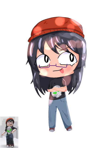 Roblox avatar drawing - ibisPaint